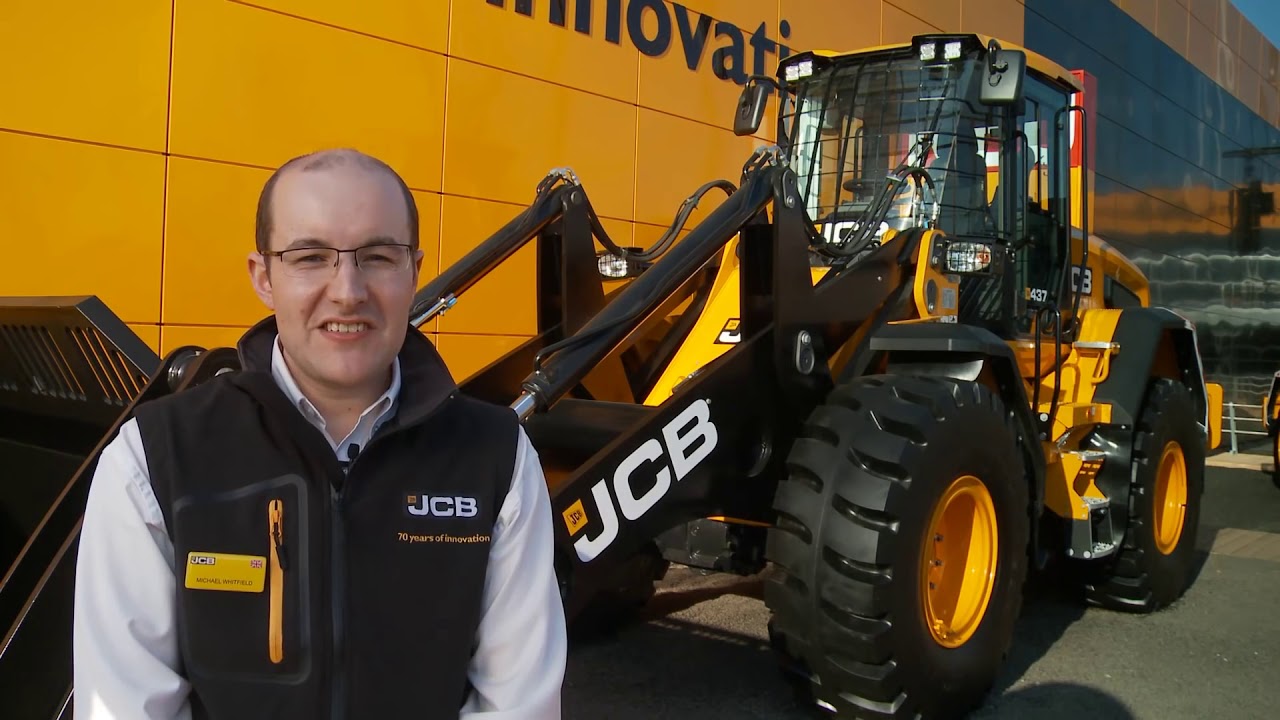 JCB 437 Wheel Loader - YouTube
