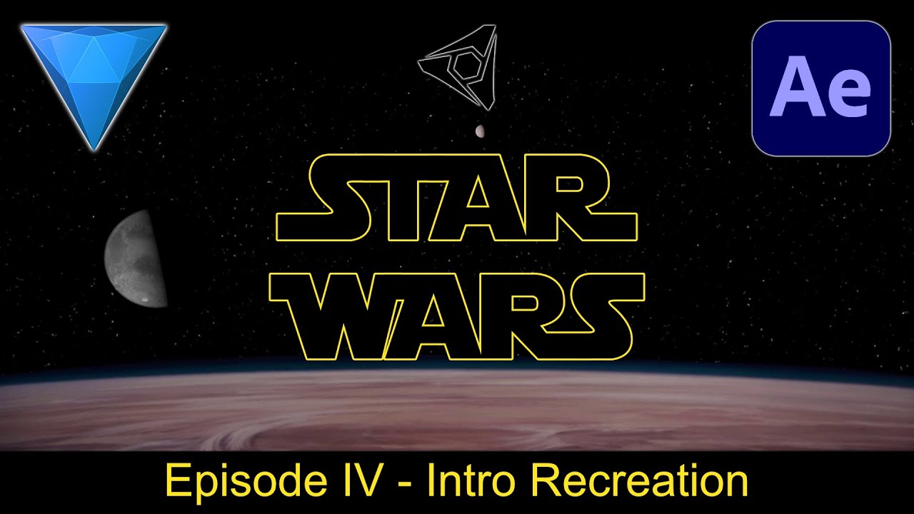 Star Wars Episode IV - Intro Recreation - YouTube