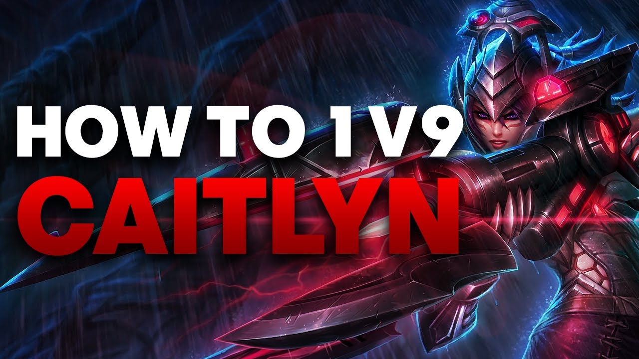 Grandmaster Caitlyn ADC Gameplay - Massive Crits Bloodthirster Caitlyn ...