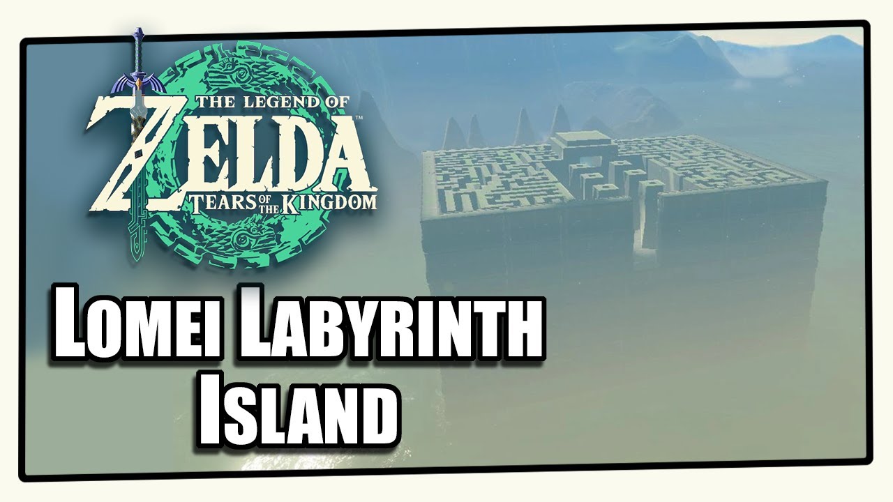 Como Passar o Lomei Labyrinth Island - Zelda Tears of the Kingdom - YouTube