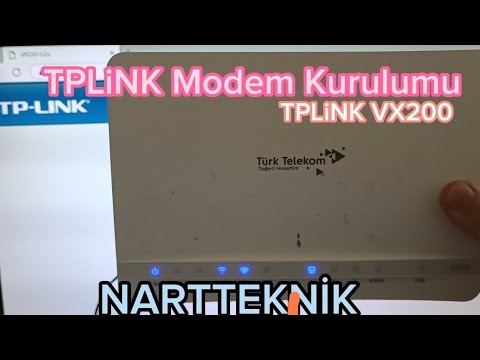 Tp-Link Modem Kurulumu (VX220) nasıl yapılır - YouTube