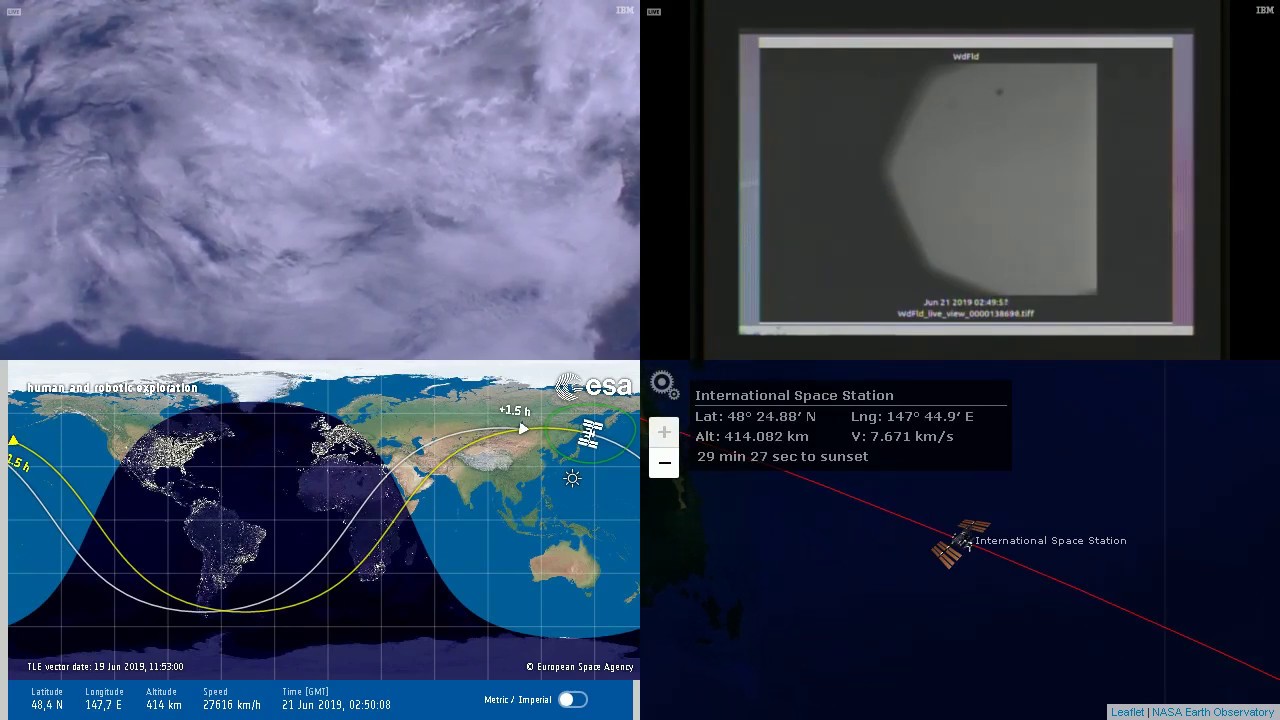 Asian Coastlines - NASA/ESA ISS LIVE Space Station With Map - 838 ...