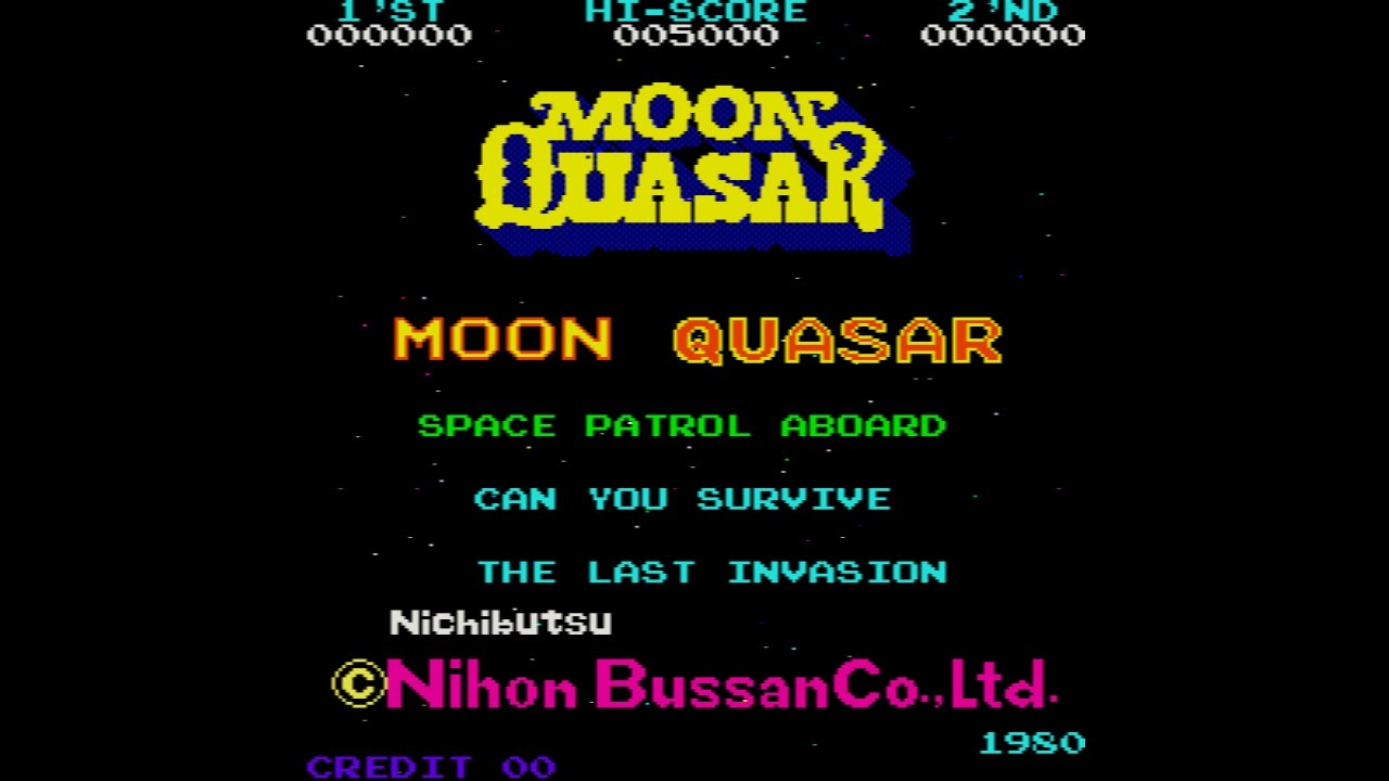 Moon Quasar 1980 Nichibutsu Mame Retro Arcade Games - YouTube