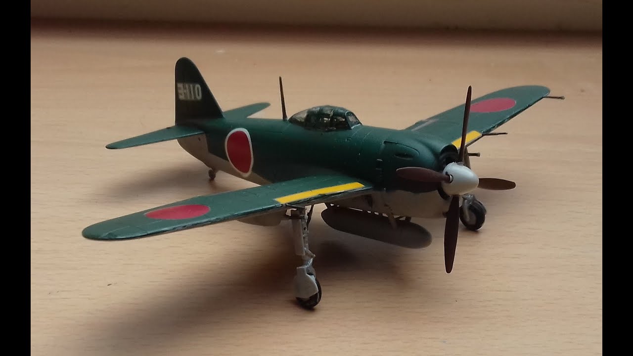 COMPLETED BUILD; TAMIYA 60768 1/72, KAWANISHI N1K1-Ja SHIDEN TYPE 11 ...
