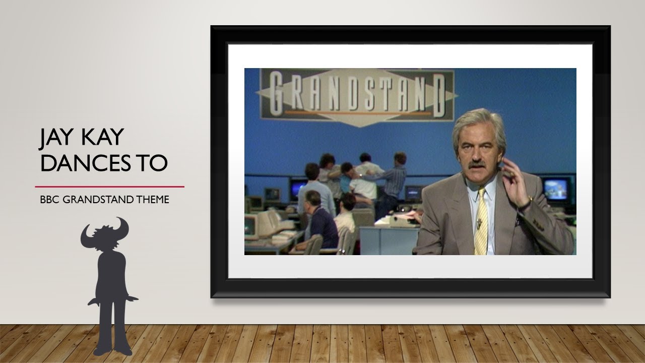 Jay Kay Dances to the BBC Grandstand Theme - YouTube