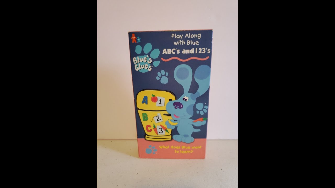 Opening To Blue's Clues: ABC's And 123's (1999) VHS - Reversed! - YouTube