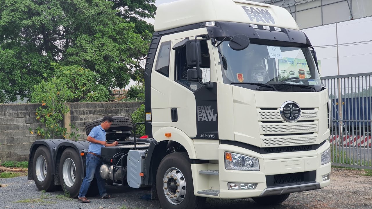 ️XE ĐẦU KÉO FAW 375 HP MỚI PHIÊN BẢN NHIỀU DOANH NGHIỆP ĐẦU TƯ - YouTube