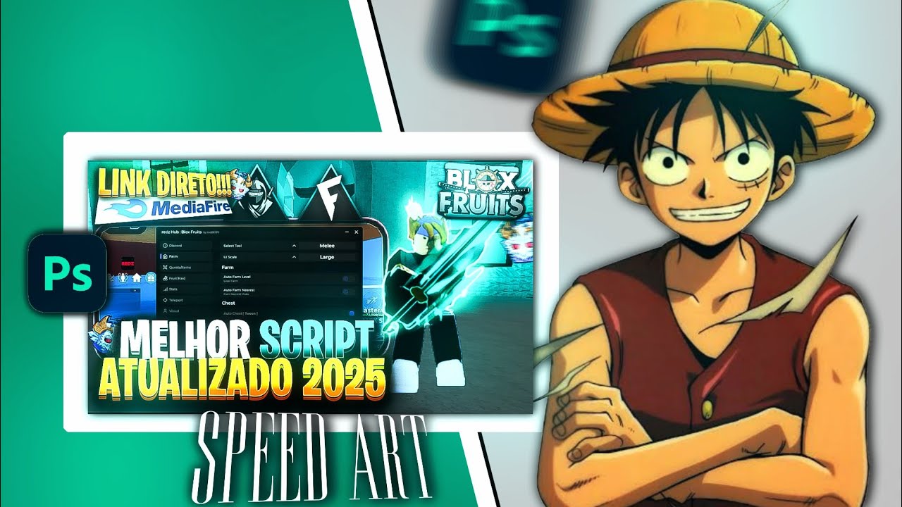 Speed art THUMB SCRIPT/ SCRIPT Speed art/ Blox fruits Thumb/ Pedidos on ...