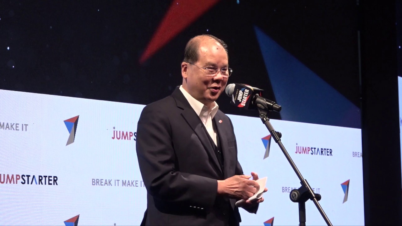 JUMPSTARTER 2019 | Opening Remarks - Mr Matthew Cheung Kin-chung - YouTube