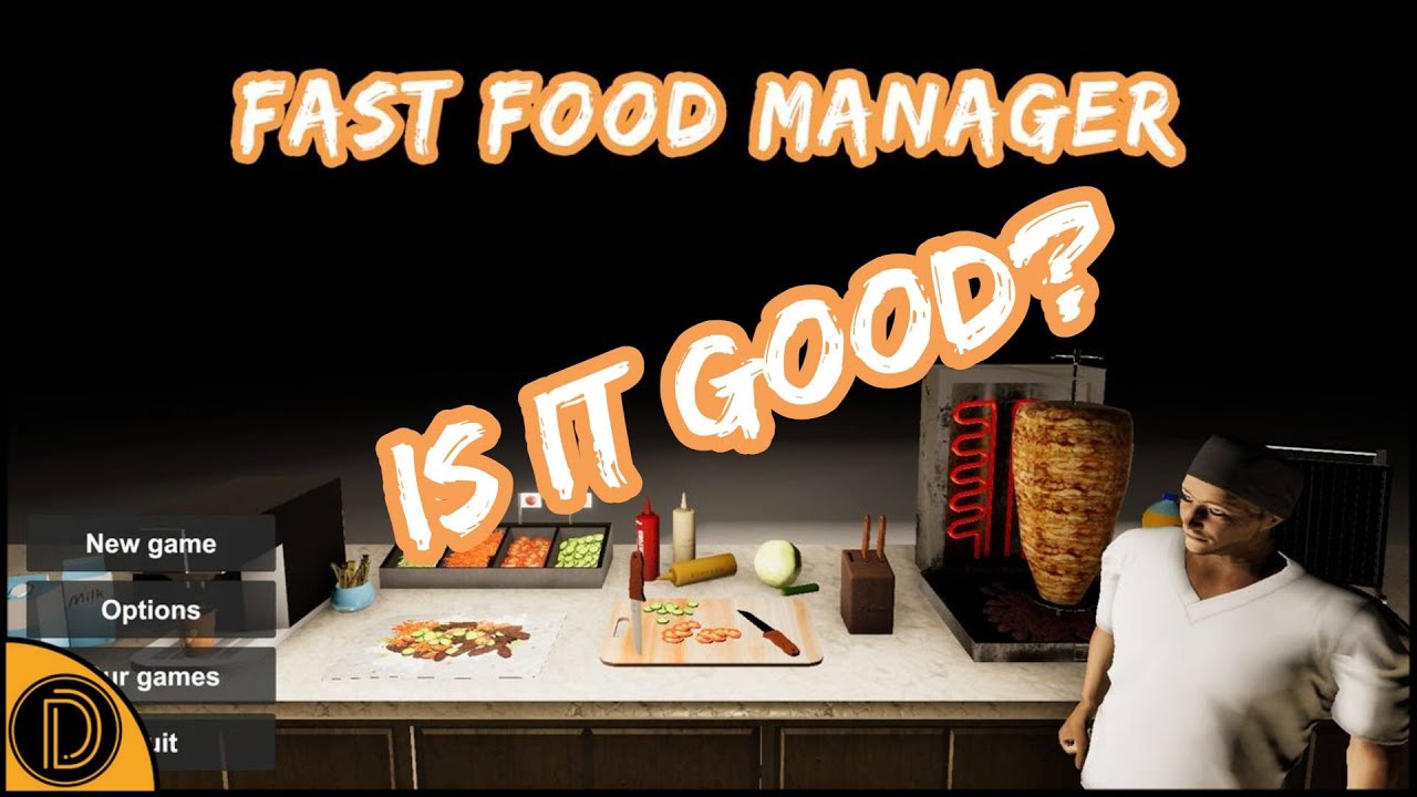 Fast Food Manager | Is it good? Is it even food? #fastfoodmanager - YouTube