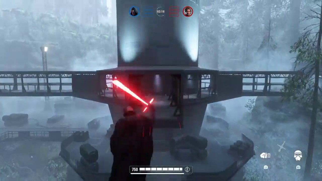 Han and Ben Solo spend the day together on Endor - YouTube