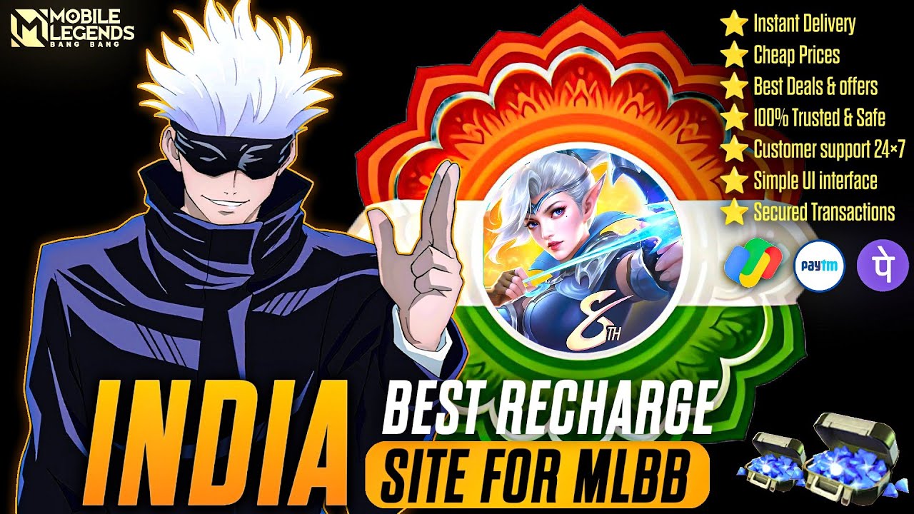 HOW TO RECHARGE DIAMONDS IN MOBILE LEGENDS 2024 | BEST Indian MLBB ...