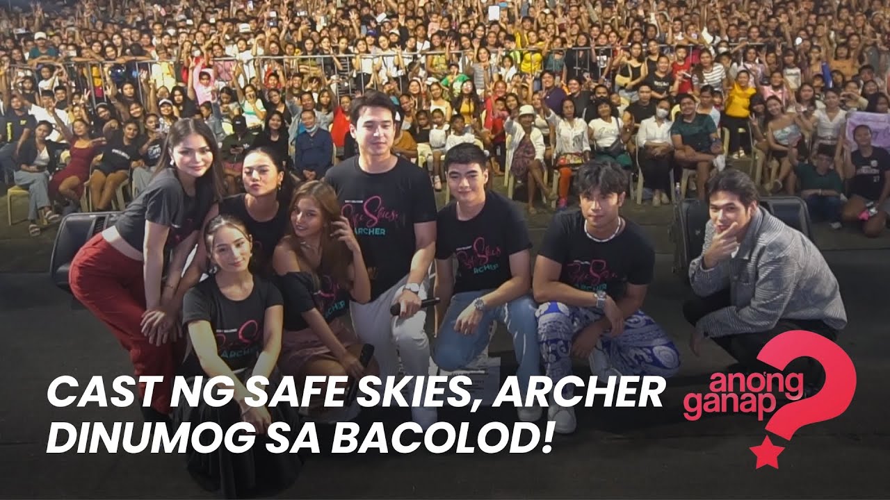 Cast ng Safe Skies, Archer, dinumog sa Bacolod! | Anong Ganap? | Viva ...