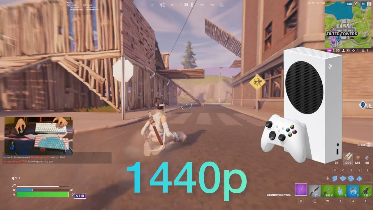 Fortnite | Xbox Series S (1440p 60FPS) + Handcam - YouTube