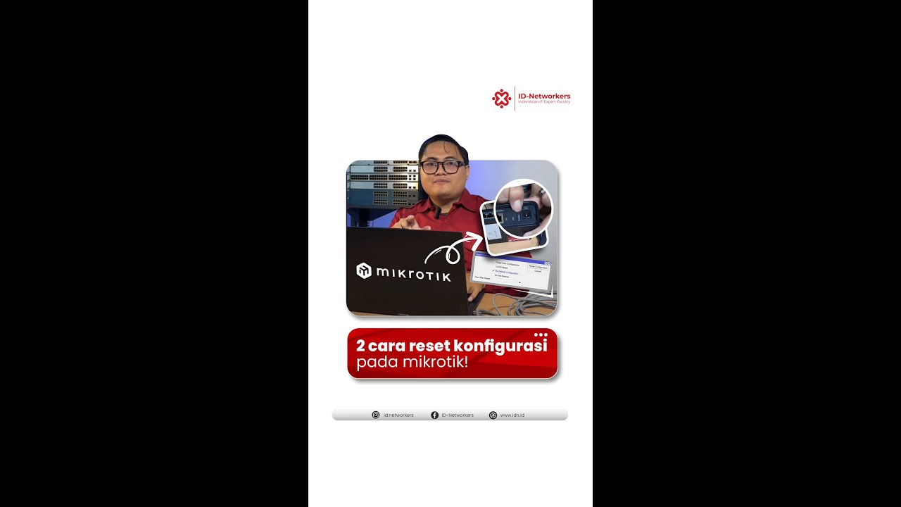 2 Cara reset konfigurasi pada MikroTik - YouTube