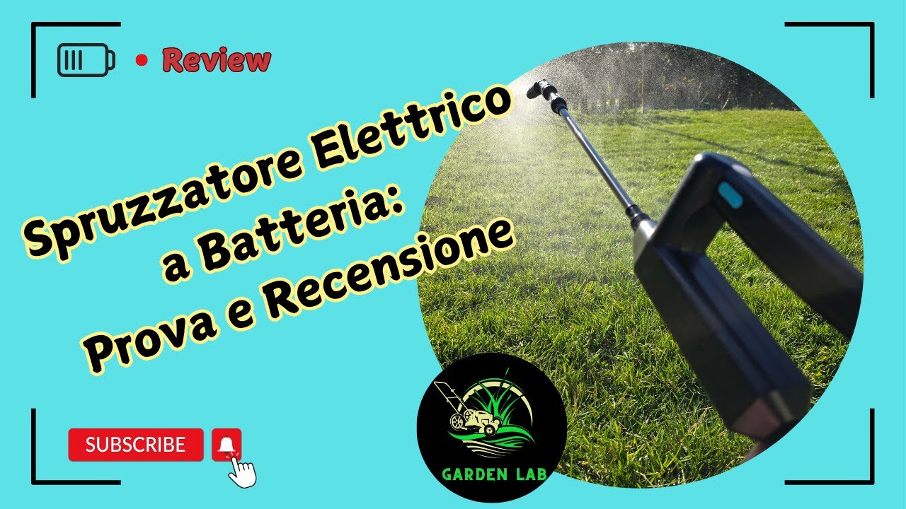 Spruzzatore Elettrico a Batteria: Alternativa Economica alla Pompa ...