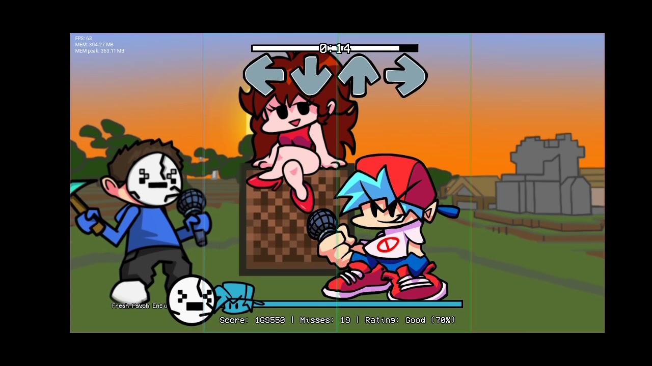 FNF MOD VS AFLAC OLD EDITION (HARD) - YouTube