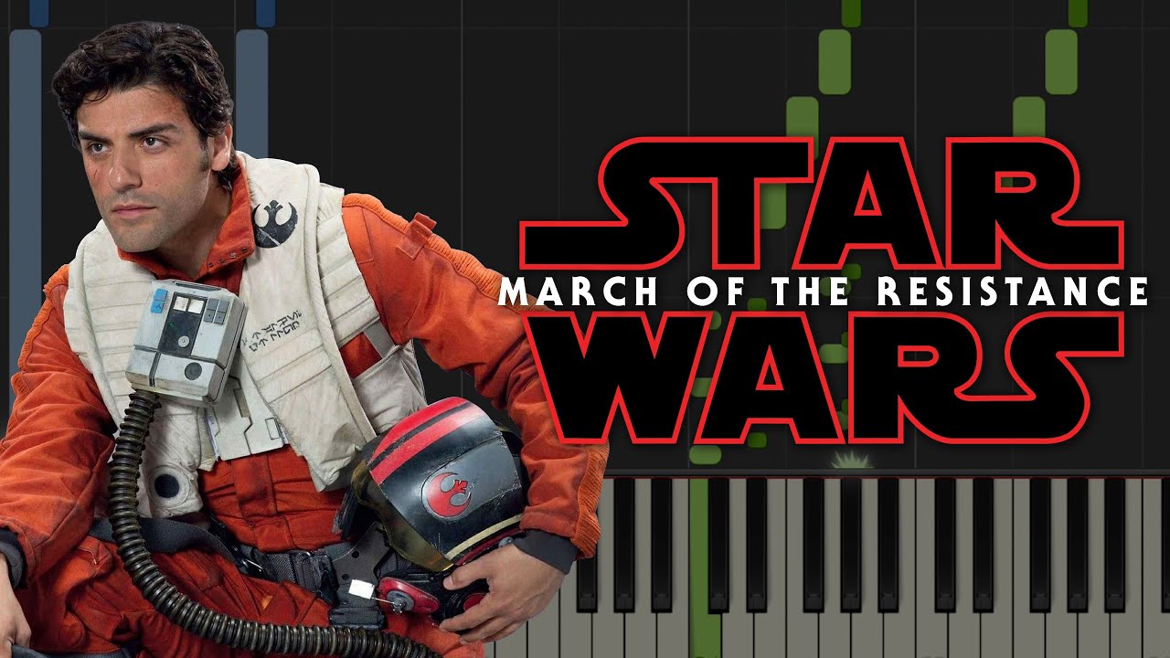 March of the Resistance - Star Wars: The Force Awakens | Piano Tutorial ...