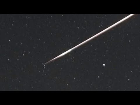 Perseids Persistent Meteor Train, Glowing Vapor Cloud in Georgia - YouTube