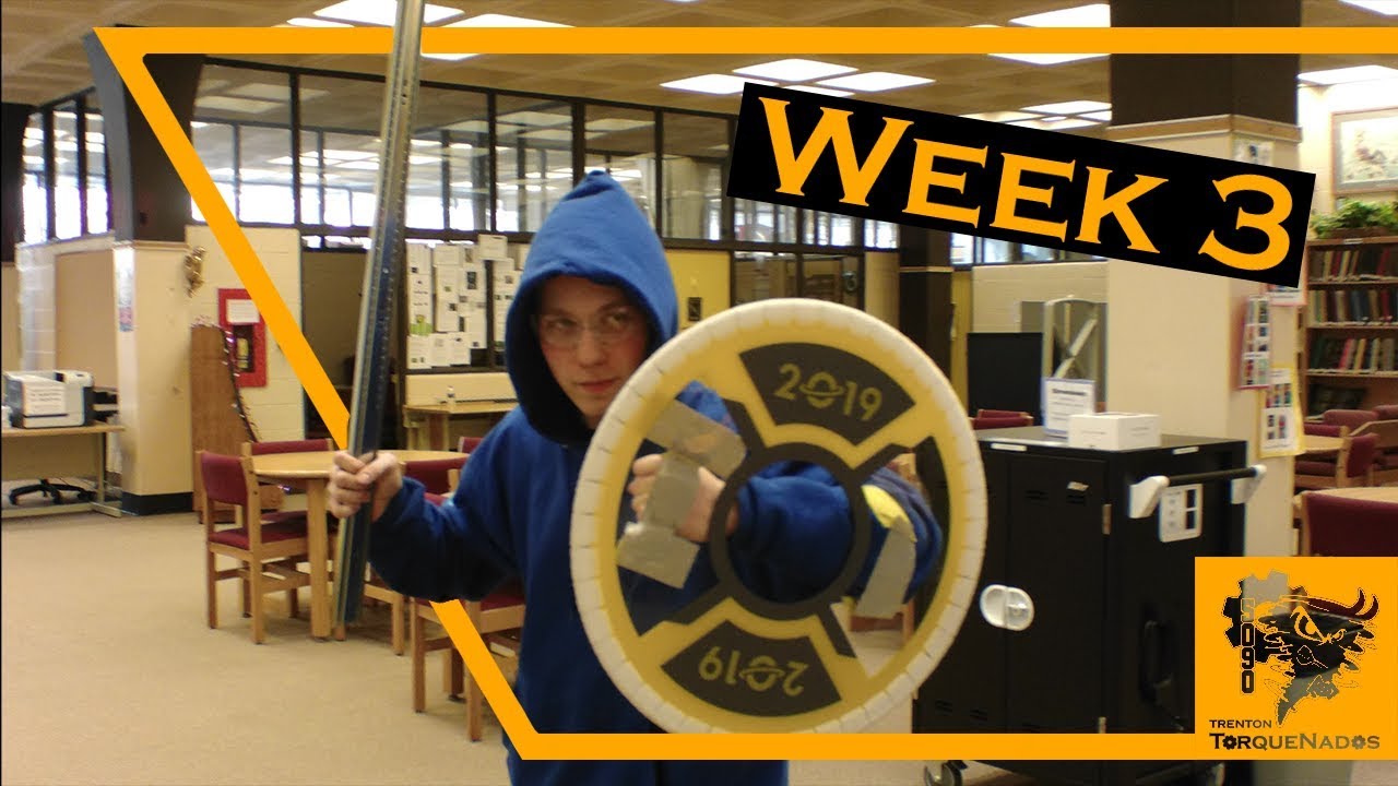 WEEK 3 - 2019 DEEP SPACE BUILD SEASON - FRC 5090 - YouTube