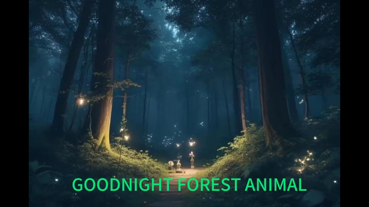 GOODNIGHT FOREST ANIMALS - YouTube