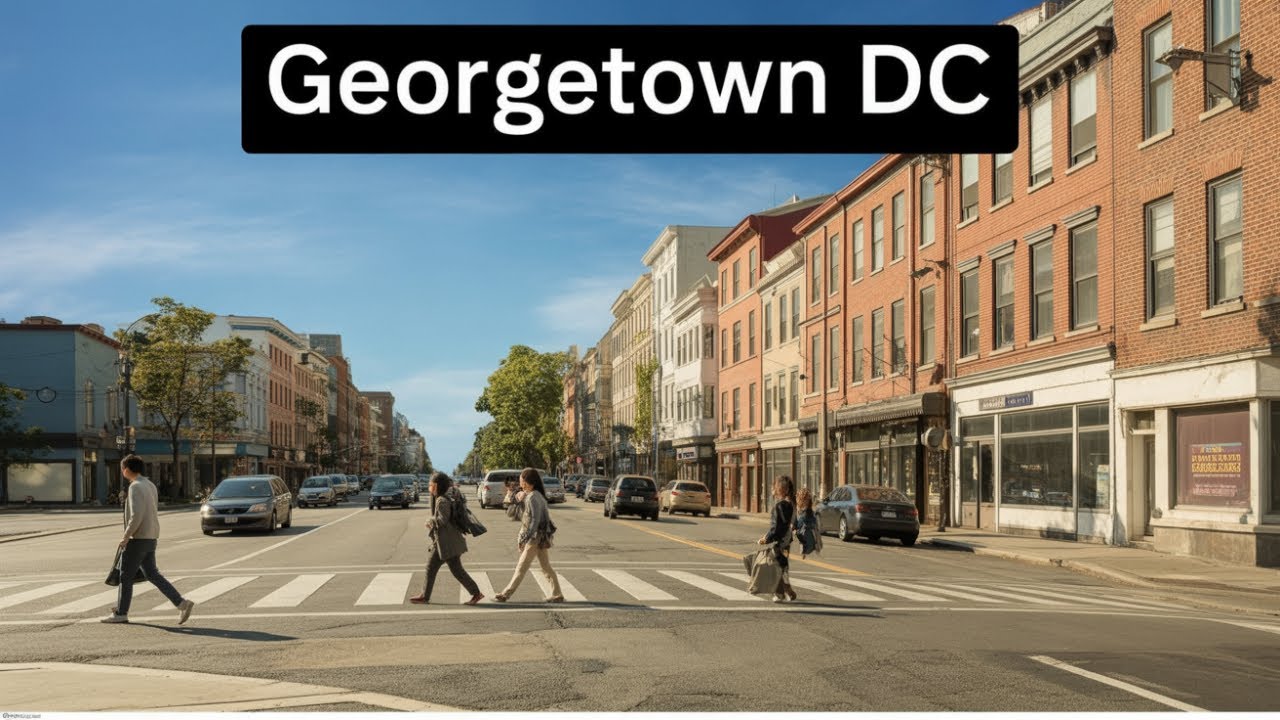 Georgetown - Tour of Washington DC Best Neighborhood - YouTube