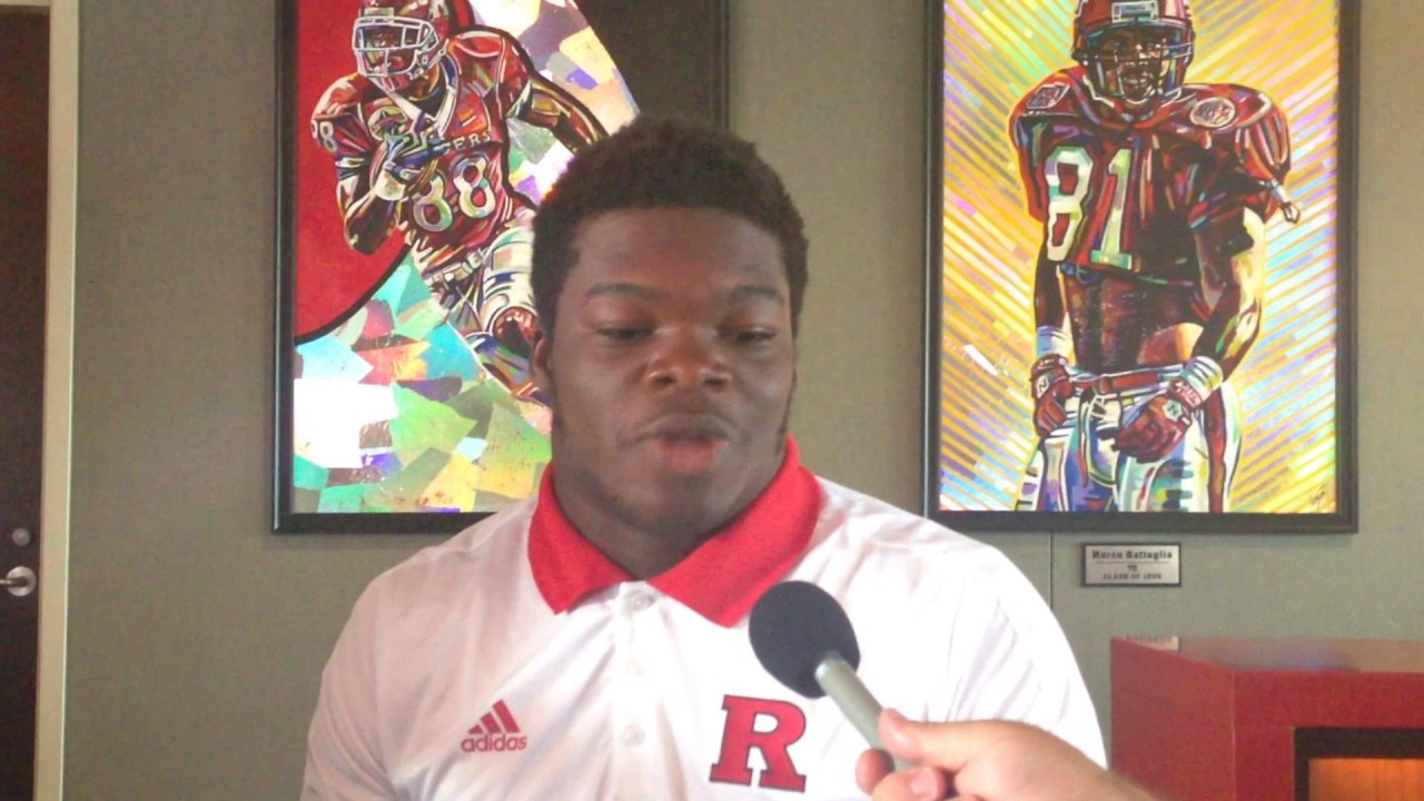 QB Jonathan Lewis Interview -- Rutgers Football Media Day - YouTube