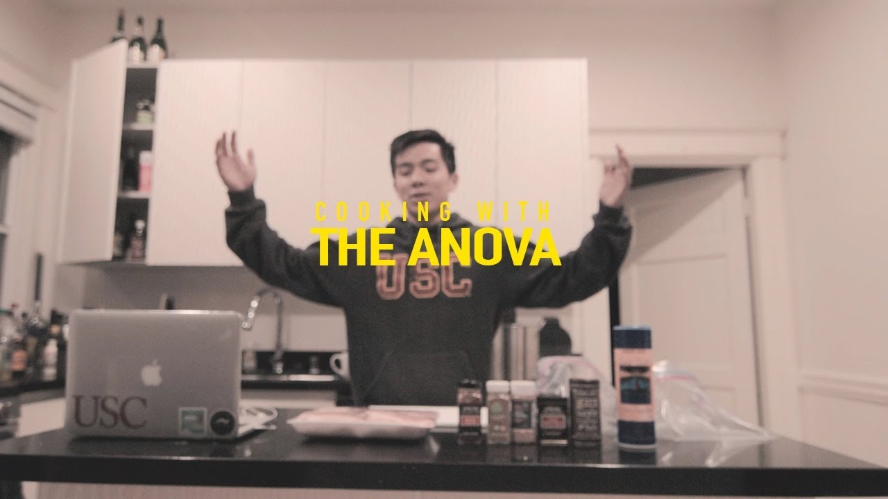 College Cooking with the Anova Sous Vide - Pork Chops - YouTube