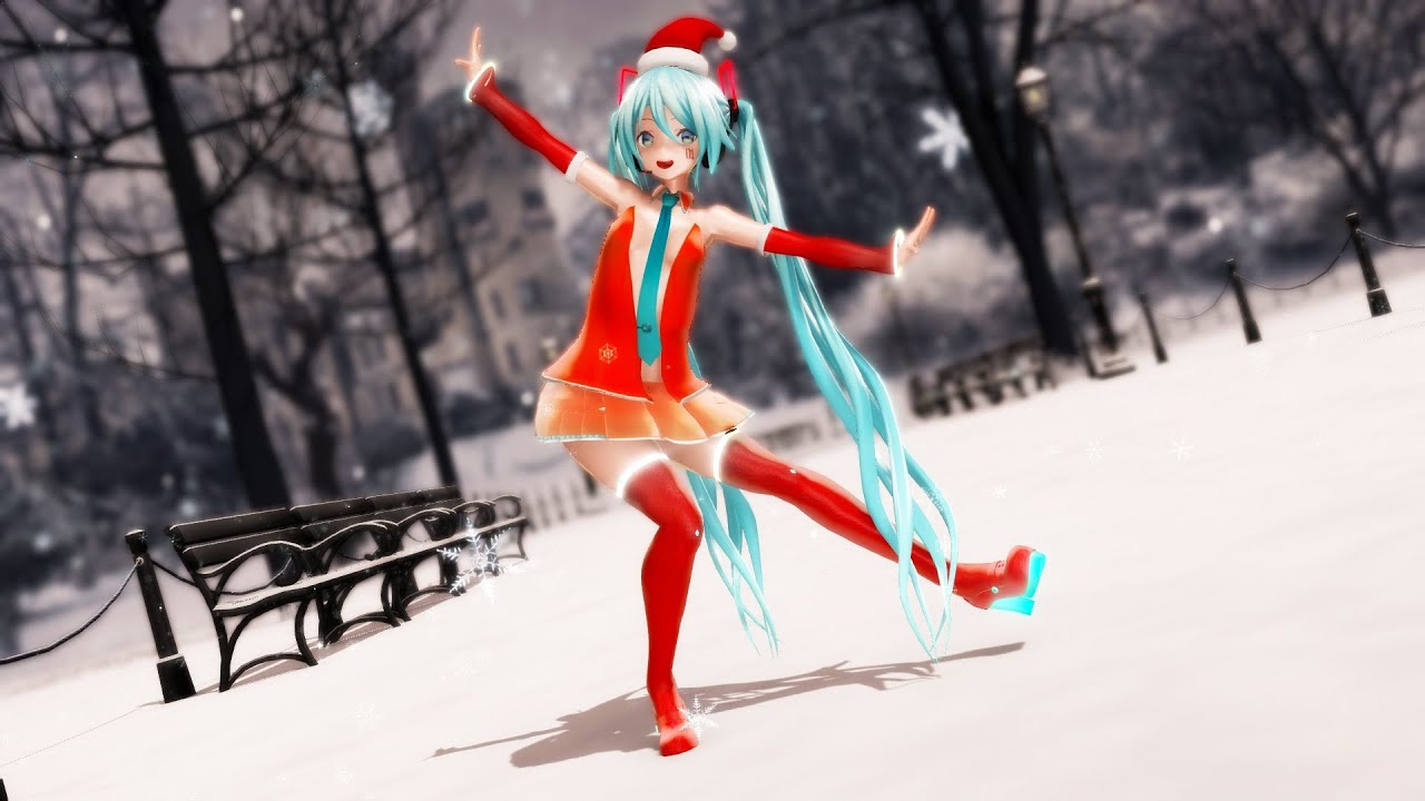 【mmd】つみ式初音ミクで「好き!雪!本気マジック」 Suki Yuki Maji Magic 【ray Mmd】【4k】 Youtube