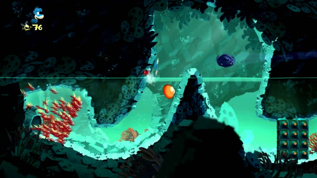 Let's play Rayman Origins #6 - Underwater Loveliness - YouTube