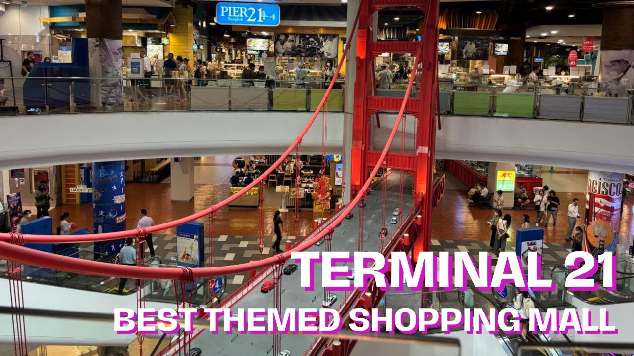 Bangkok Walk 4K | Terminal 21 Shopping Mall [Oct 2023] - YouTube