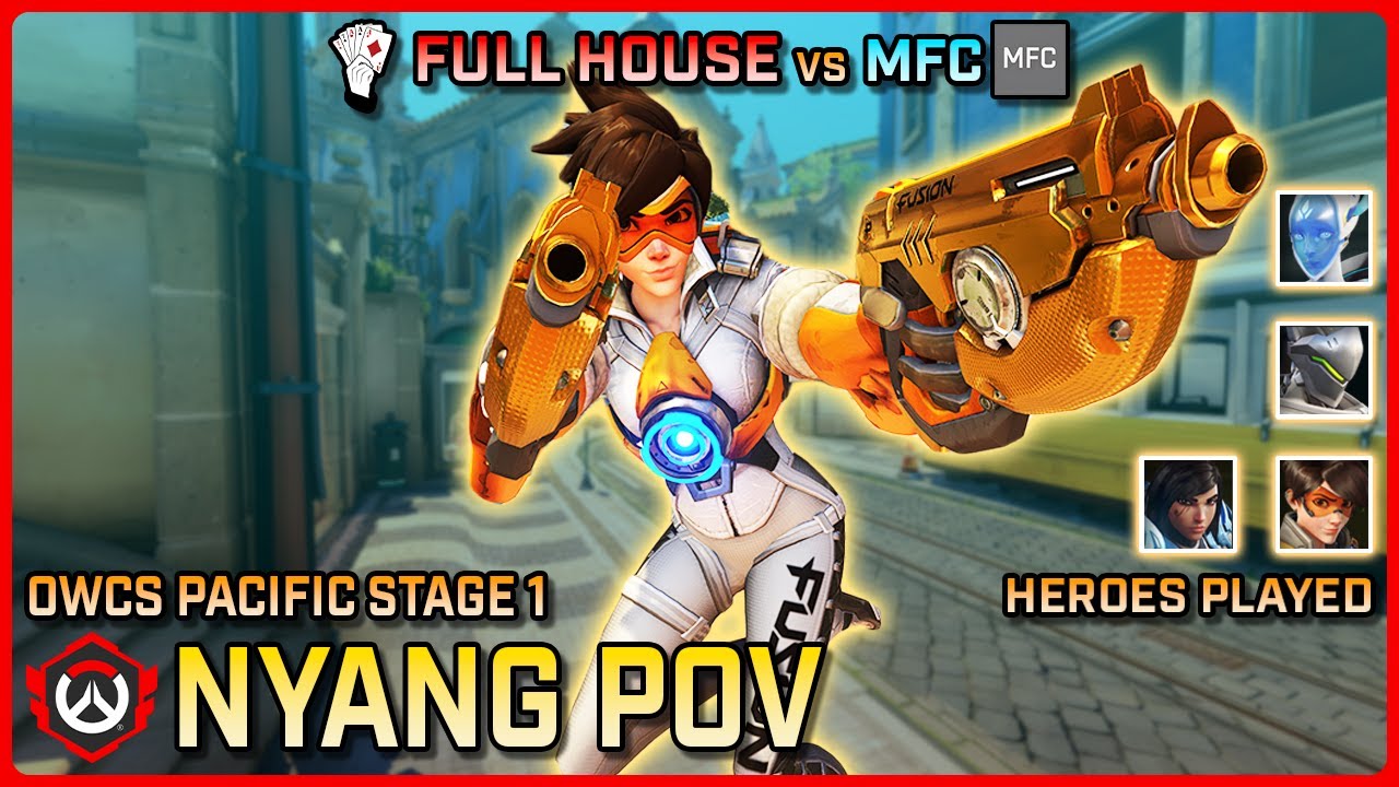 [ Nyang ] Full House vs MFC | Round Robin | OWCS PAC Stage 1 - YouTube