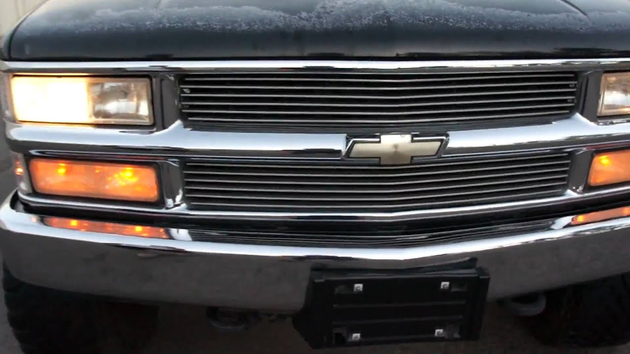 1996 Chevy 1500 x cab 4x4 stepside For Sale $5999 Lifted Toyo - YouTube