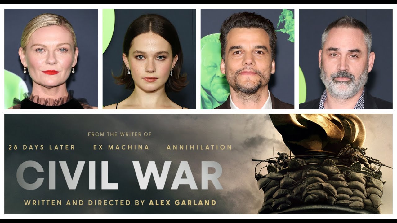 Civil War cast interviews Cailee Spaeny, Kirsten Dunst, Wagner Moura ...