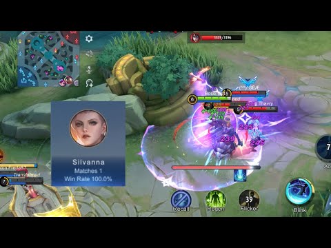 Silvana best for exp lane - YouTube