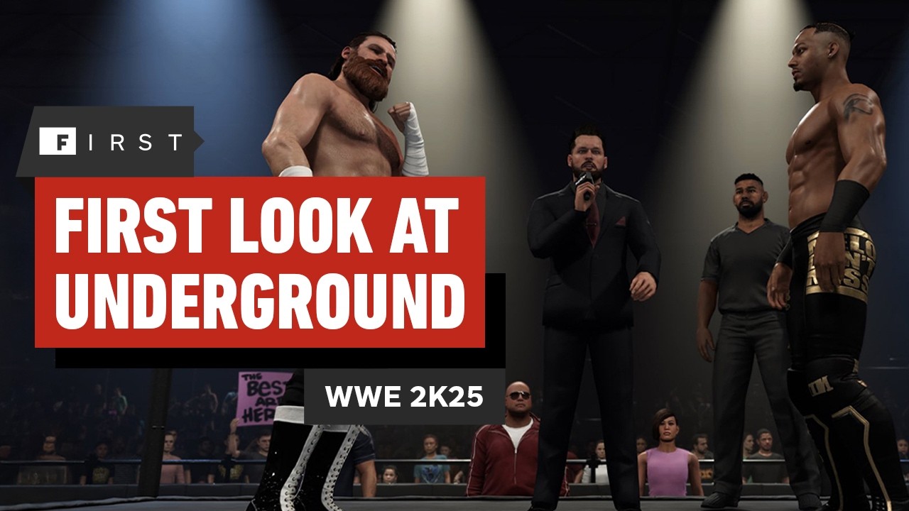 WWE 2K25: Underground Match Gameplay With Developer Commentary - IGN ...
