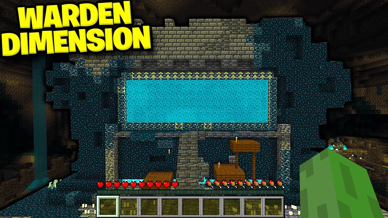 I Found The WARDEN DIMENSION in Minecraft... (Again!) - YouTube