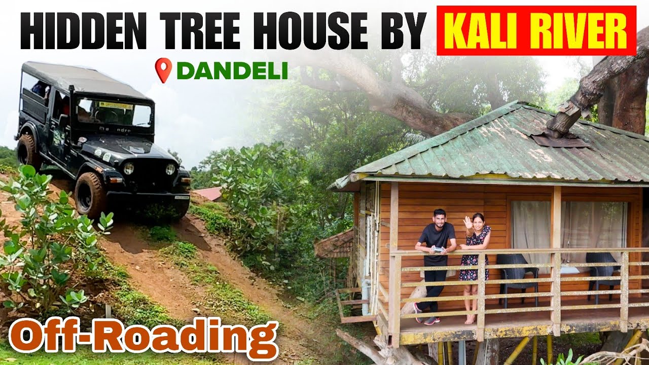 ಮರದ ಮೇಲೆ 🛖| Dandeli Treehouse and Off-Road Adventures You Should Not ...