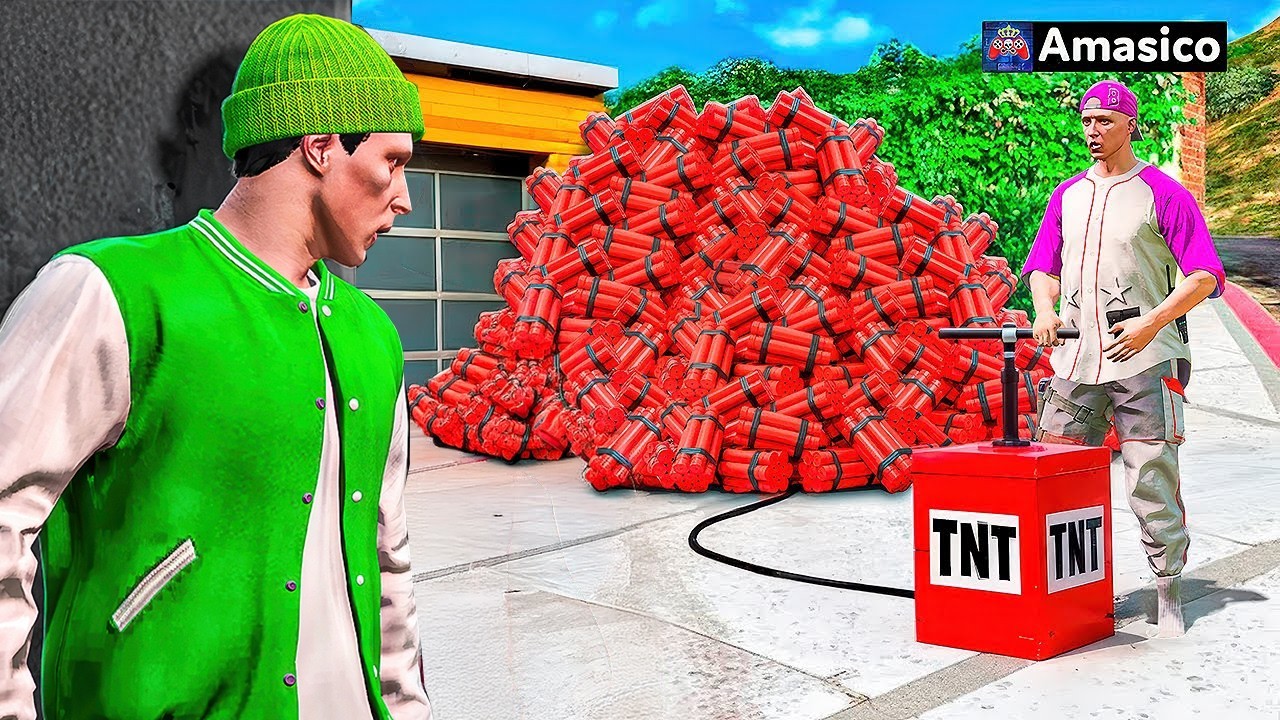 CINE A EXPLODAT CASA lui MARIO ROBERT in GTA 5? - YouTube