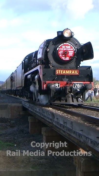 R761 departs Euroa #train #steamengine #railway #victoria #locomotive # ...