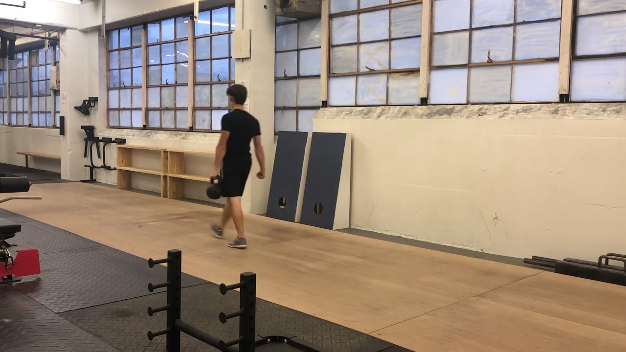 Suitcase Carry exercise demonstration - YouTube