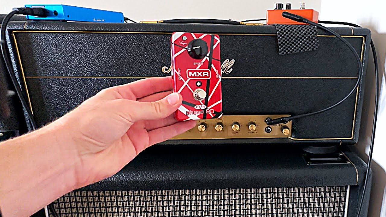 Marshall Plexi w/ MXR Phase 90 & EVH Phase 90 | Van Halen Brown Sound ...