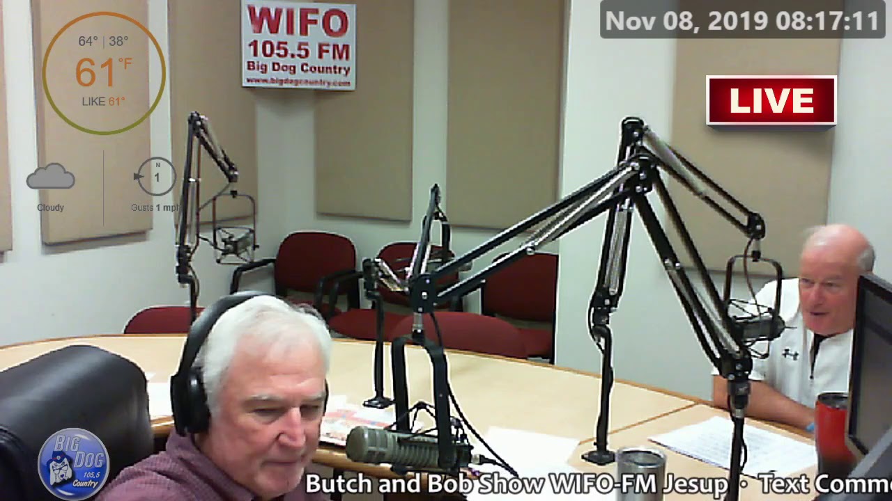 Butch and Bob Show 110819 - YouTube