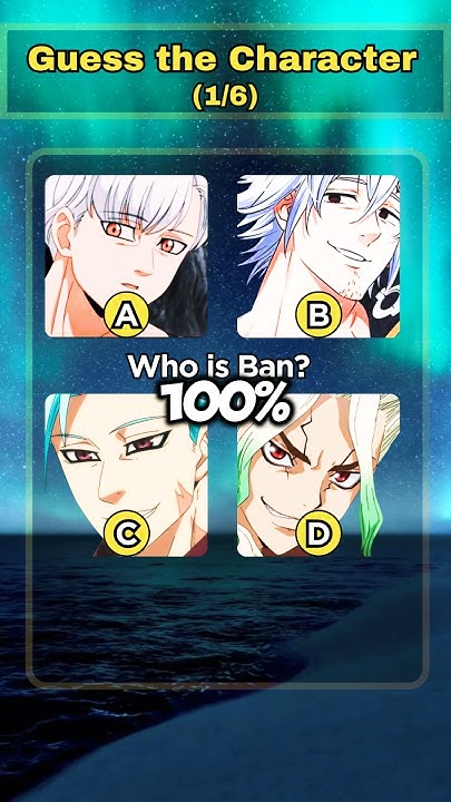 THE SEVEN DEADLY SINS CHARACTER QUIZ | EASY! Try to score 💯 points! # ...