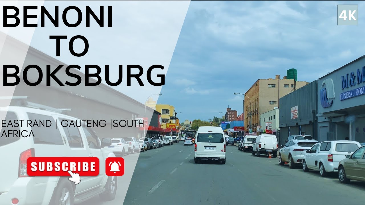 Drving from Benoni to Boksburg - YouTube