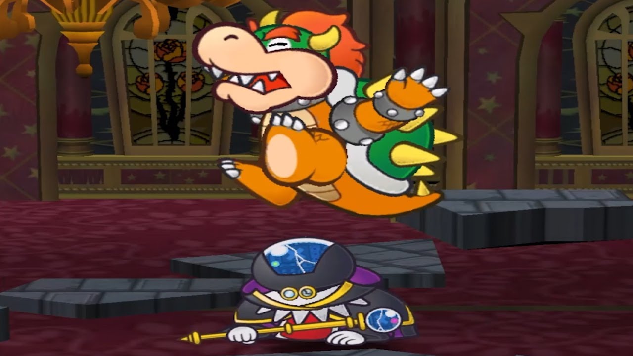 Paper Mario: The Thousand-Year Door - Walkthrough 37 - Sir Grodus Boss ...