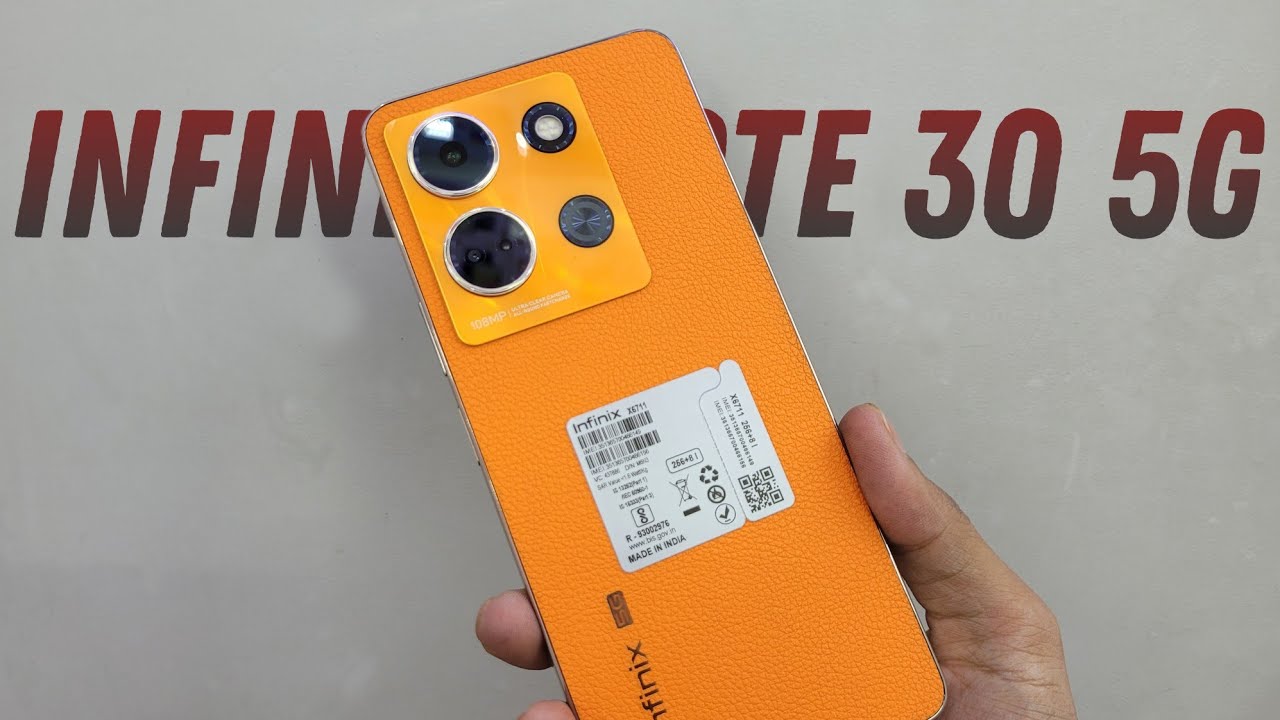 Infinix Note 30 5G - A True 5G Phone Under 16,000 from Infinix⚡ - YouTube