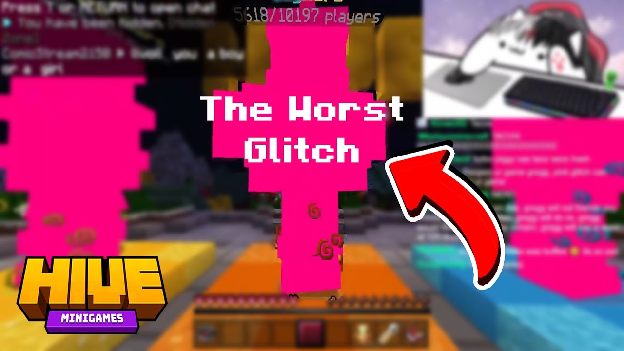The Worst GLITCH on The Hive Server (Minecraft Bedrock) - YouTube