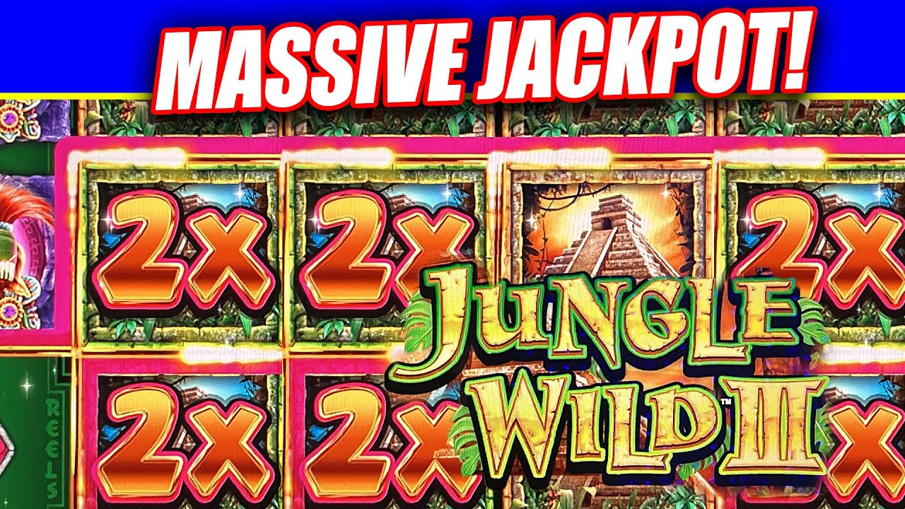 BIGGEST FULL SCREEN JACKPOT ON YOUTUBE ★ JUNGLE WILD 3 - SLOT MACHINE ...