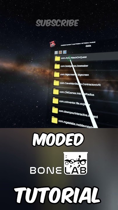 The (BEST) way to install Bonelab mods on Quest 2! No PC or Phone ...